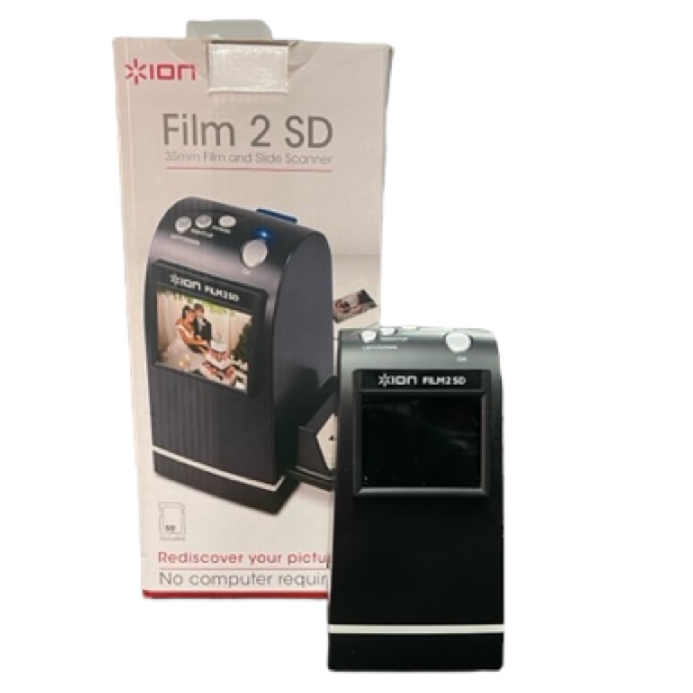 Pre-owned Ion Audio Film 2 SD |Slide and 35mm Photo Scanner - Own4Less